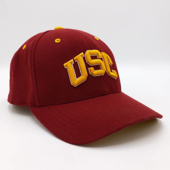 Colosseum | Accessories | Vintage Usc Trojans Wool Fitted Hat Ncaa ...